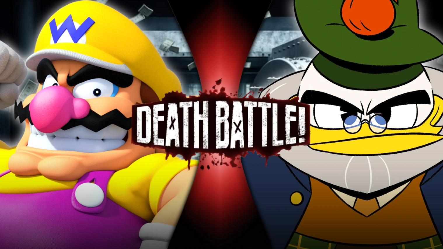 Wario vs Flintheart Glomgold (Super Mario Bros vs Ducktales) | Fandom