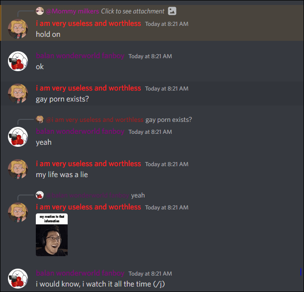 another fabulous collection of discord replies | Fandom