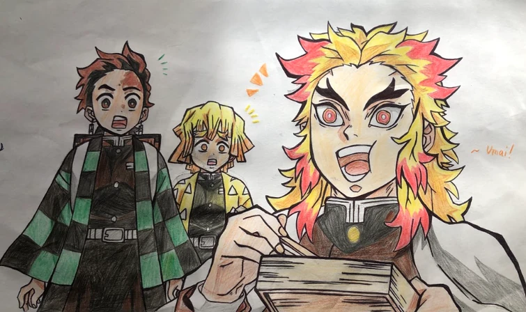 Rengoku drawing- | Fandom