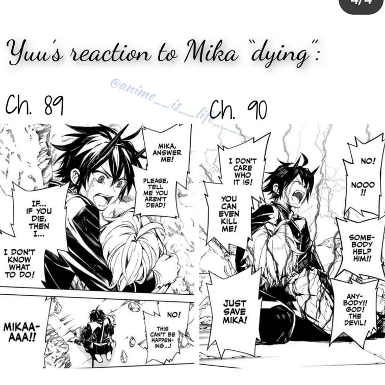 Yuichiro's reaction to Shinoa and Mika | Fandom