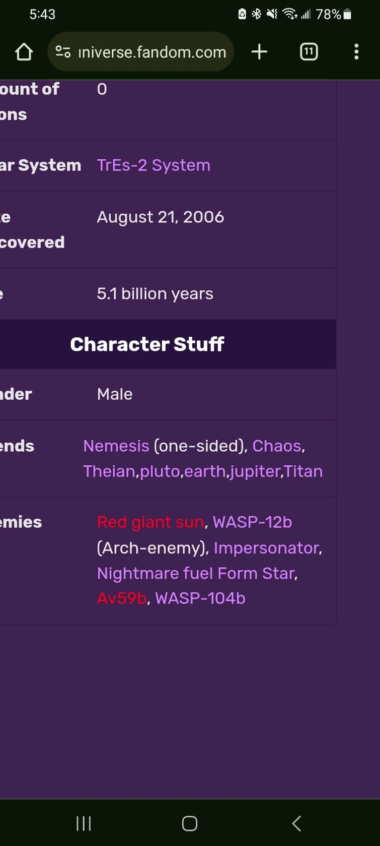 What happened to TrES-2b? | Fandom