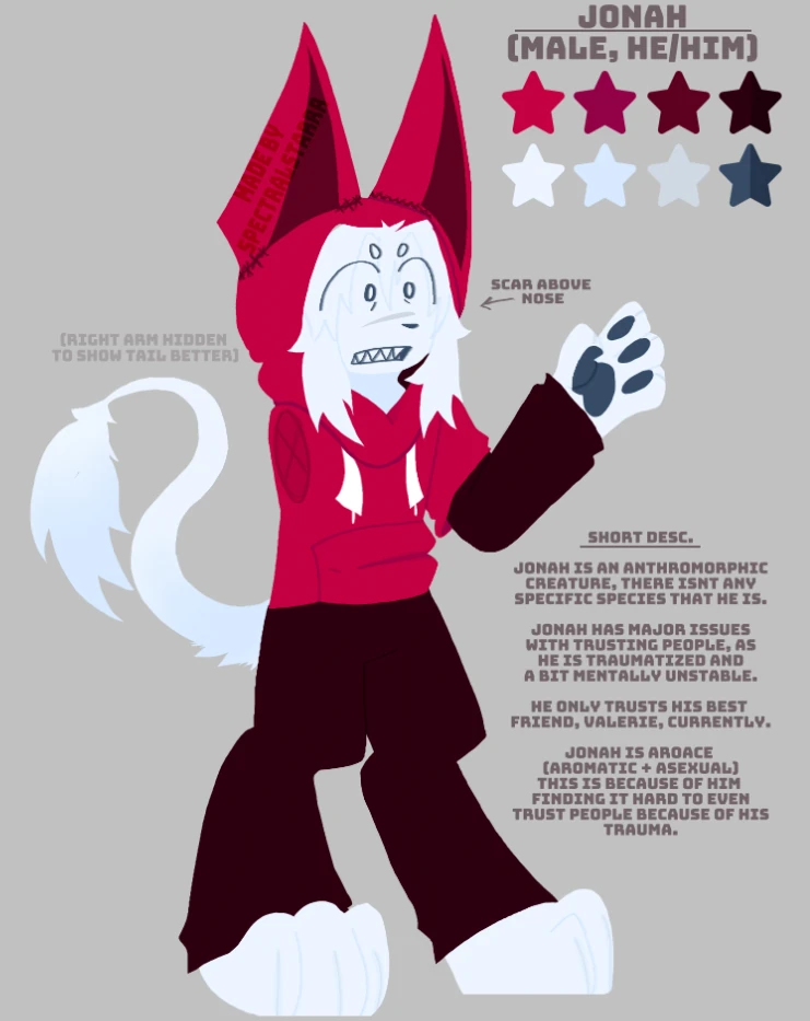 jonah ref sheet | Fandom