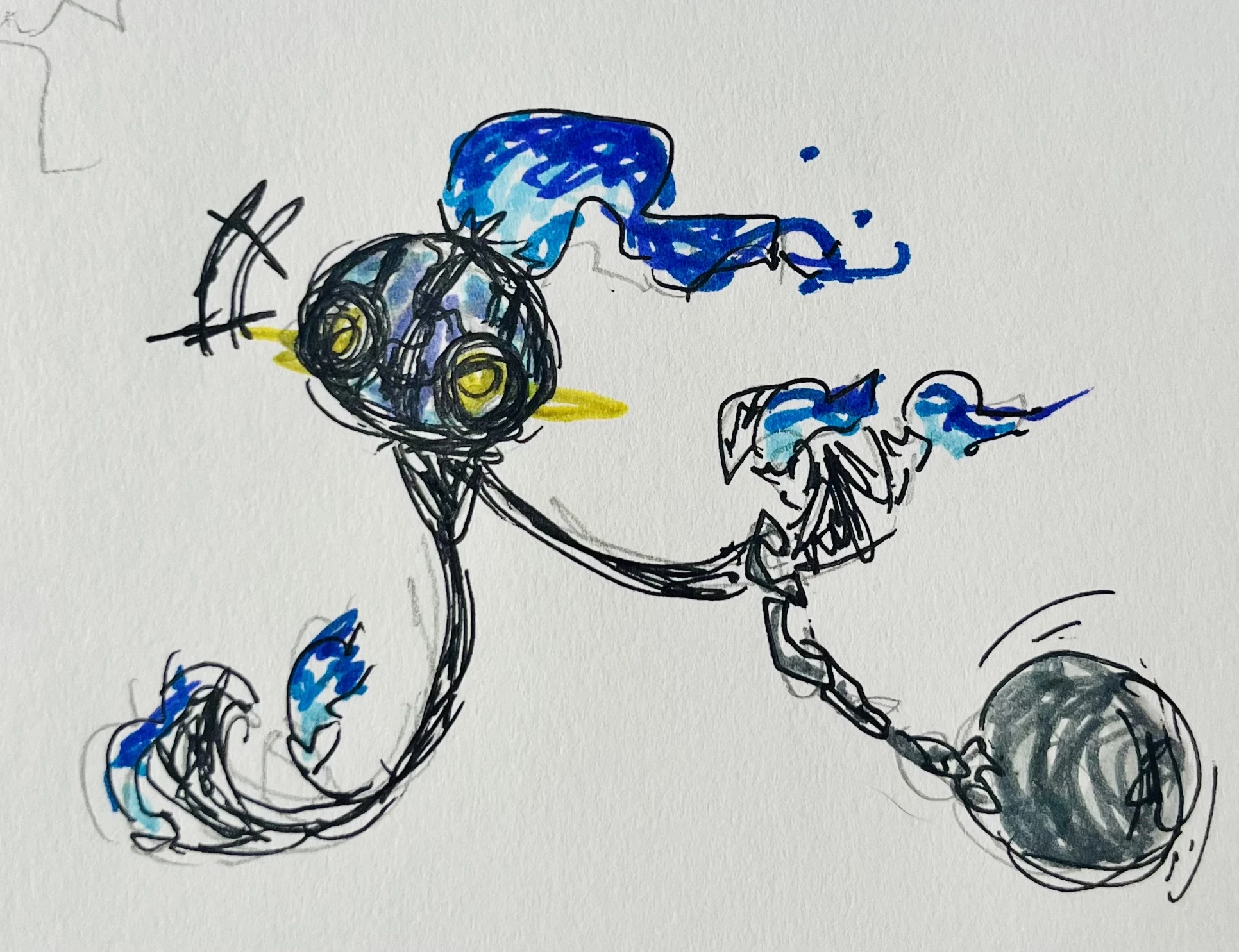 a couple of sketchy sketches | Fandom