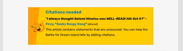 Proposal to remove the Citations Needed template from Wiki pages | Fandom