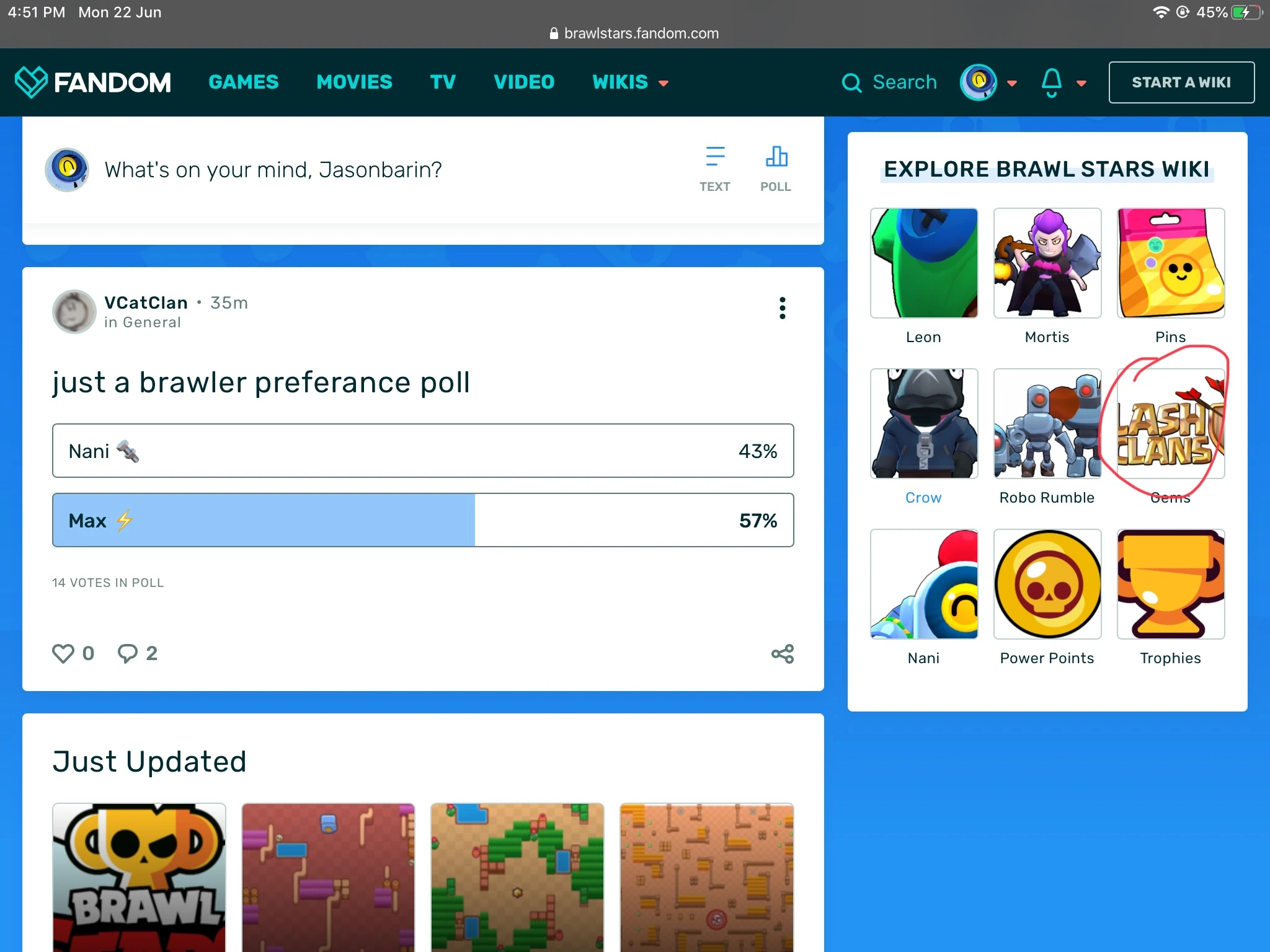 Why is COC here? | Fandom