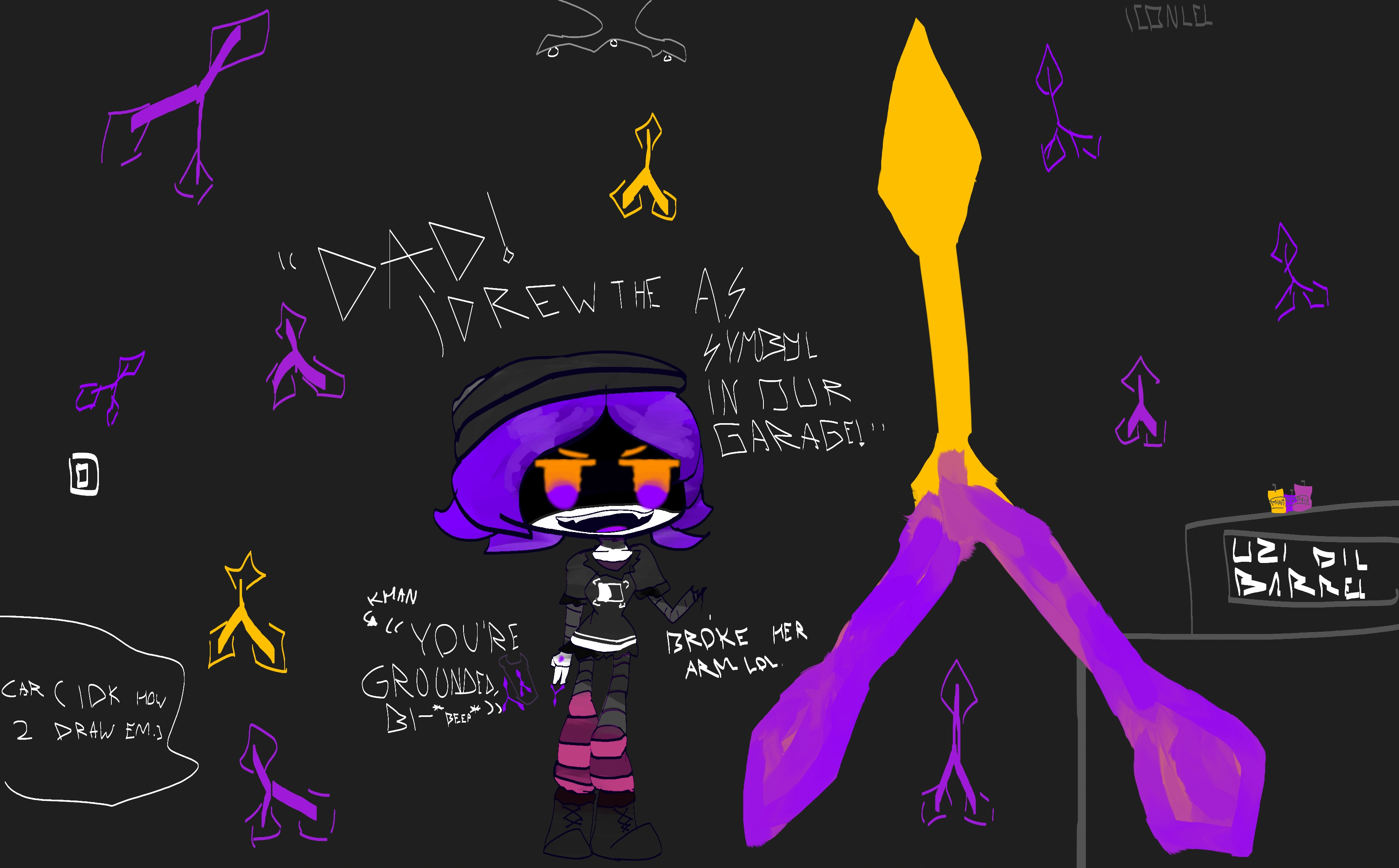 FINALLY! UZI FANART | Fandom