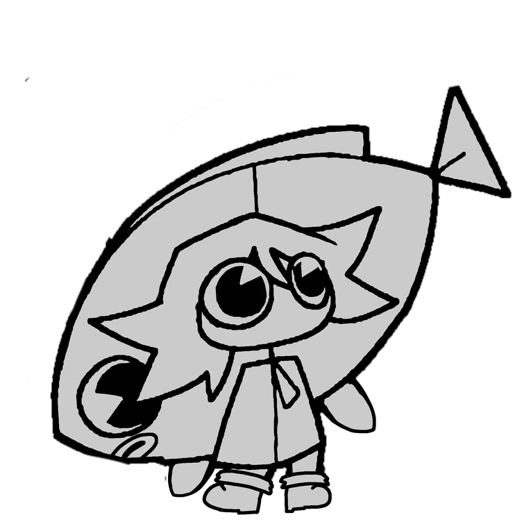 Adding Pac-Man shaped (pie eye) pupils on Chip because I prefer the ...