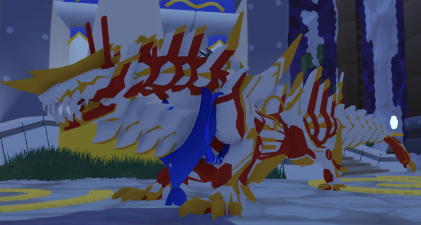 My attempt in making Gundam Barbatos Lupus Rex in Dragon Adventures ...