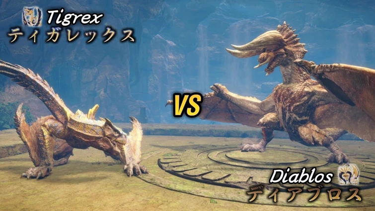 Tigrex VS Diablos - Full Fight - Mr Belion | Fandom