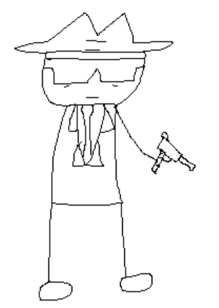 Crook Boss But He's From 2008 Mspaint Webcomics | Fandom