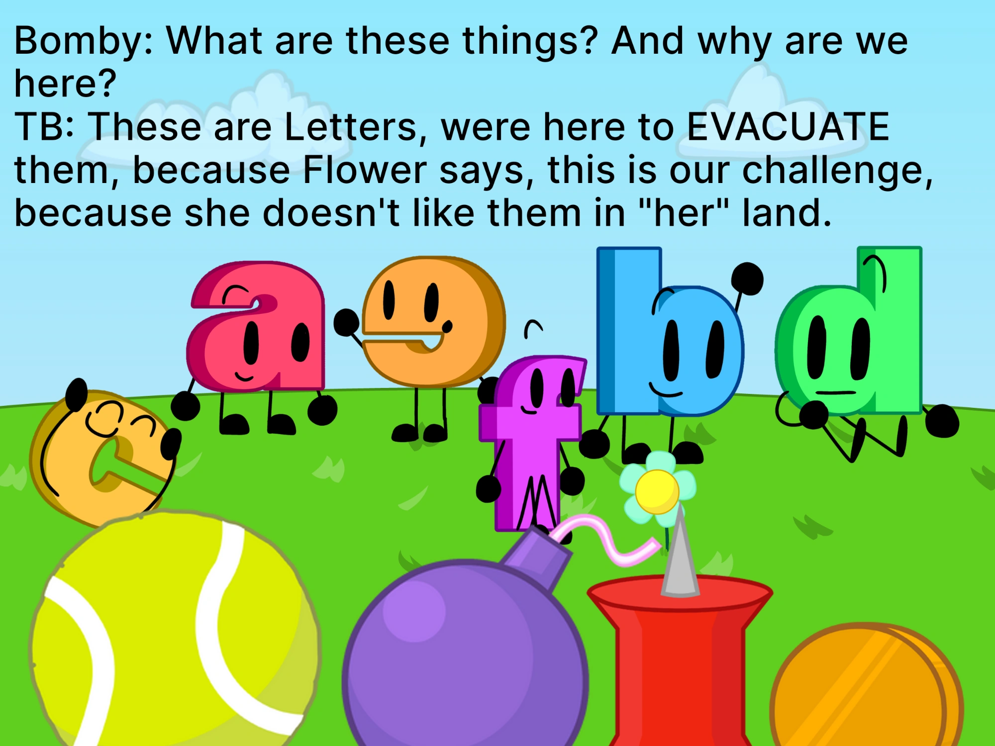 If More Glyphjects were in BFDIA | Fandom