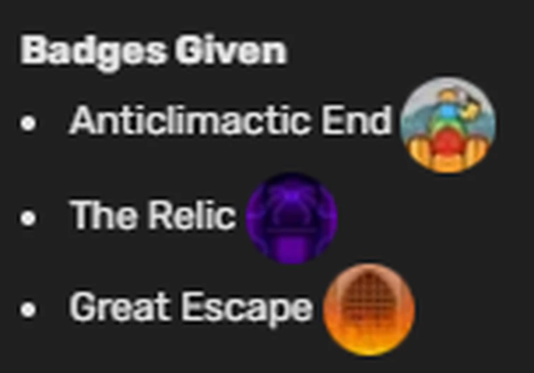 Would you guys want me to continue doing the "Badges Given" section in the pages | Fandom