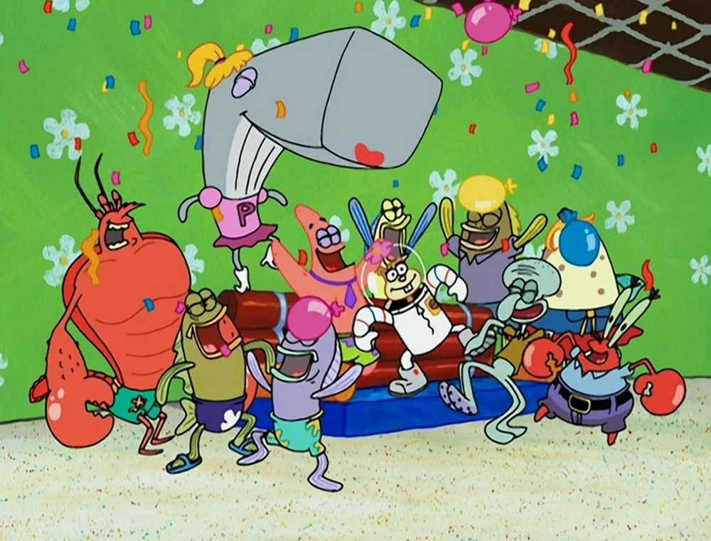 23 years ago, SpongeBob throws a big party! | Fandom