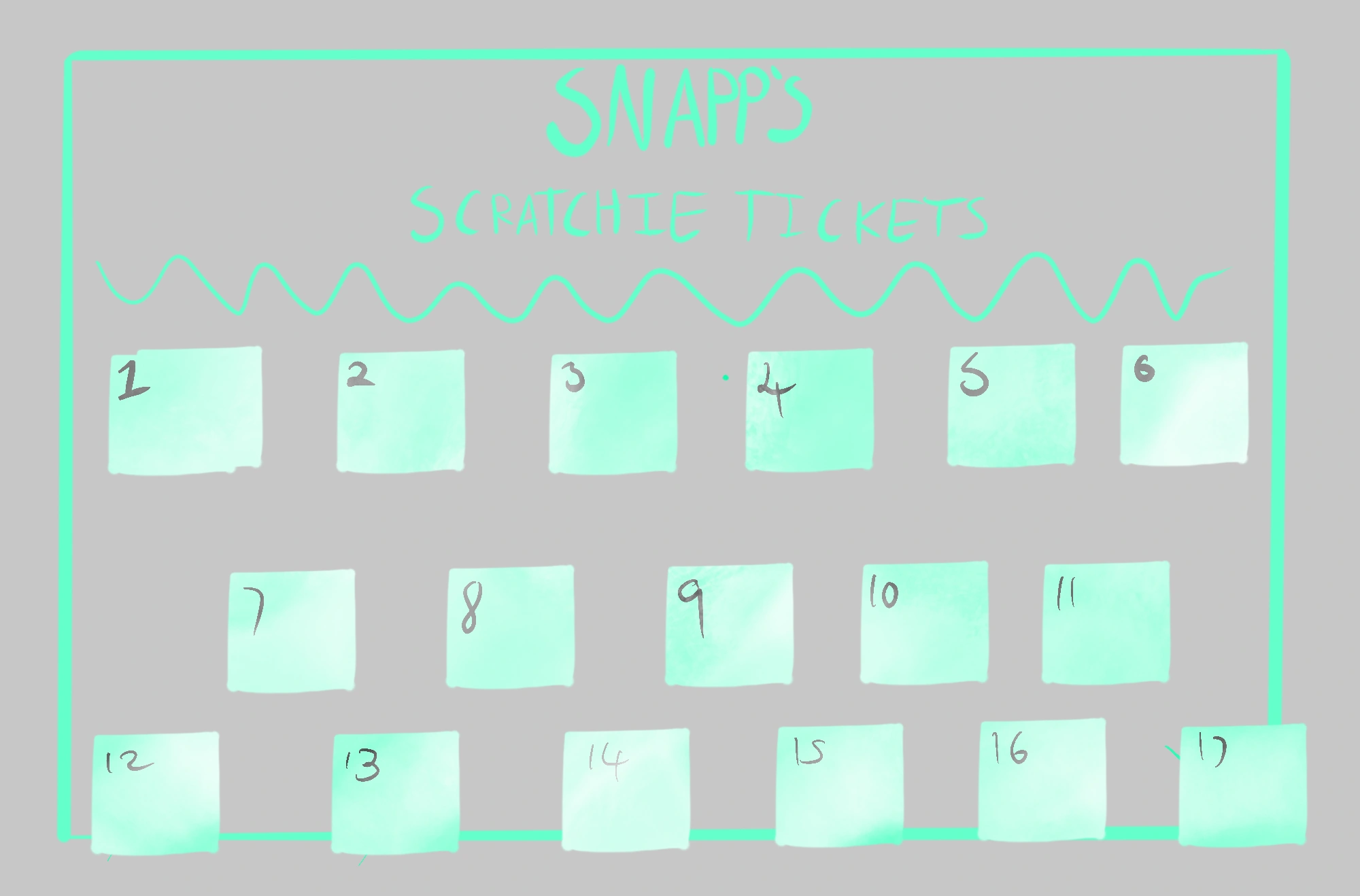 Snapp’s Scratchie tickets! | Fandom