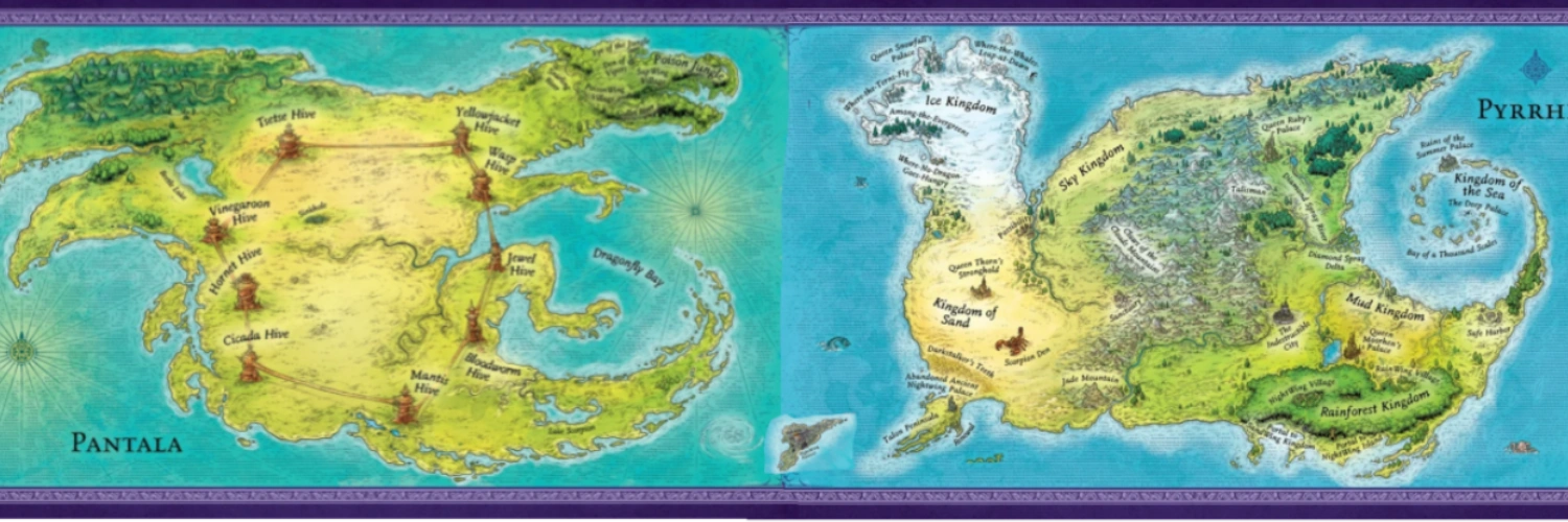 horrrendously edited together phyrria,pantala and nightwing island ...