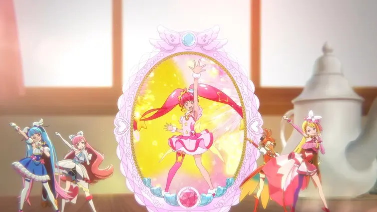 Naw way! They added the Cures in a mirror! | Fandom