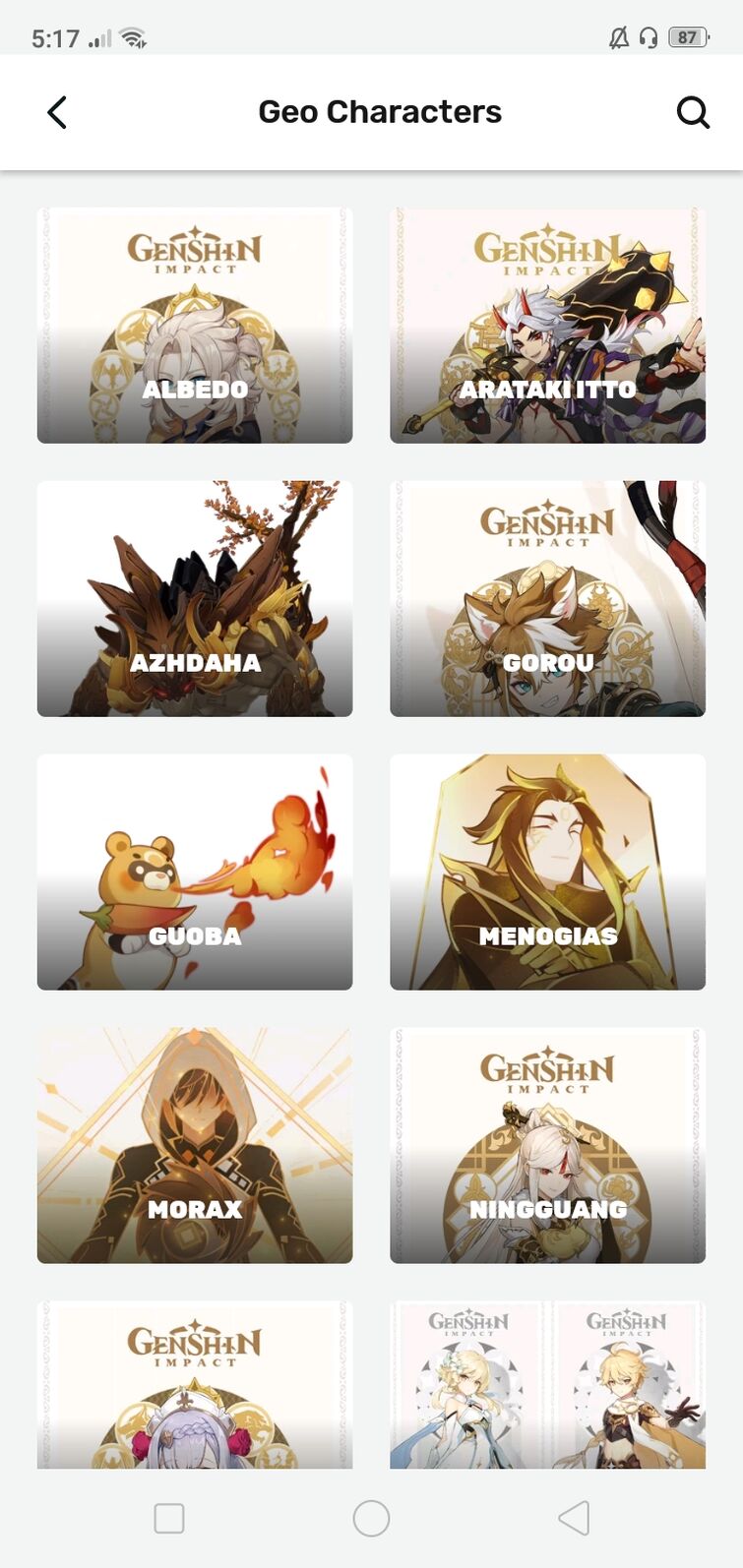 Ah yes Geo characters | Fandom