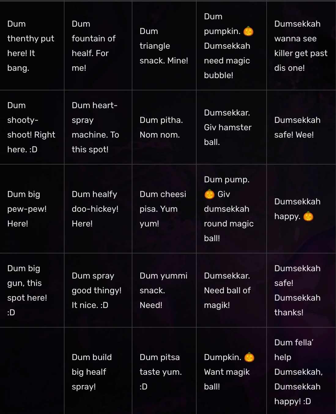 Dumsekkah is veri confuse!!! Ma frien not stawpping laugh!!! | Fandom