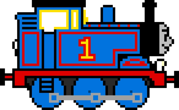 Cinders and ashes, I've turned this cheeky tank engine into a sprite ...