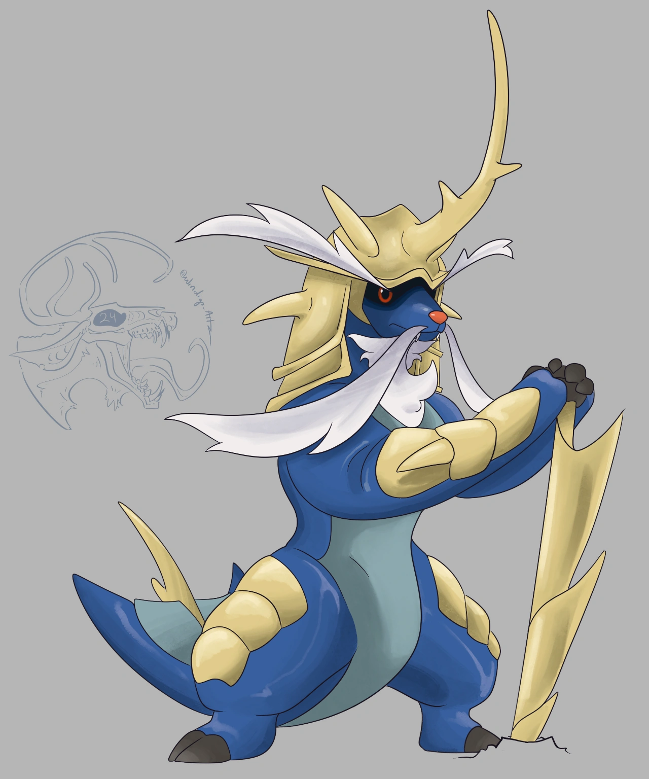 Mega Designs 1/4 ~Samurott | Fandom