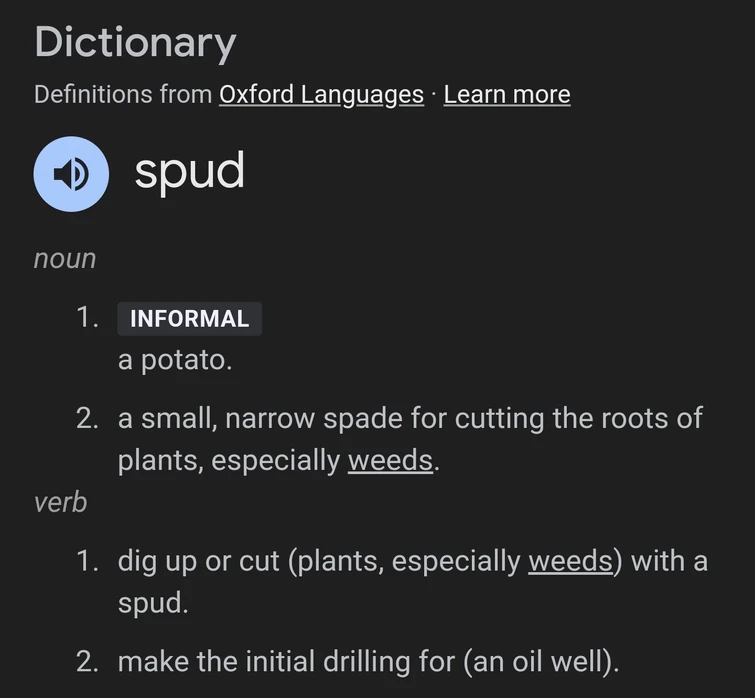 Spud! | Fandom