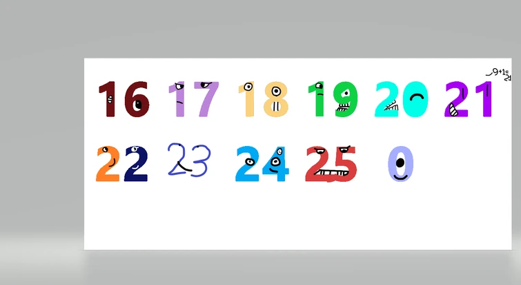 My number lore 1 - 50 (With