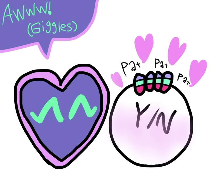 Heart woman with Y/N | Fandom