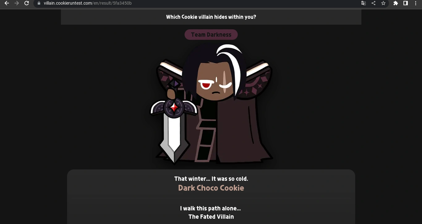 "hi guys i'm dark choco cookie and i'm emo" | Fandom