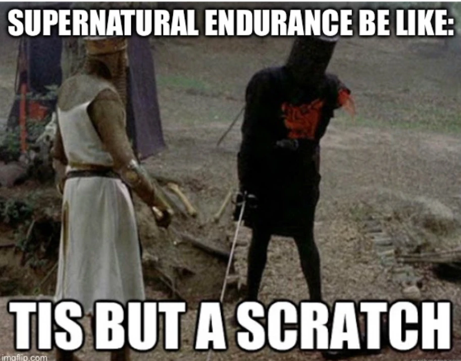Supernatural endurance meme. | Fandom