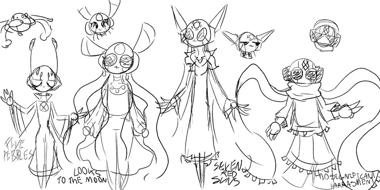 rain worl iterator sketch/designs+ hunter/nsh | Fandom