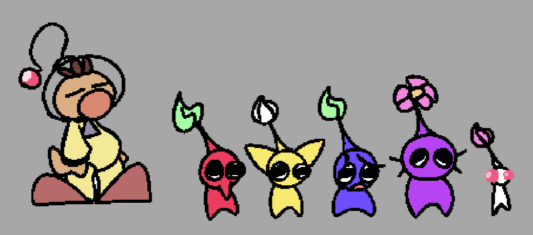 EVERY PT CHARACTER as pikmin characters | Fandom