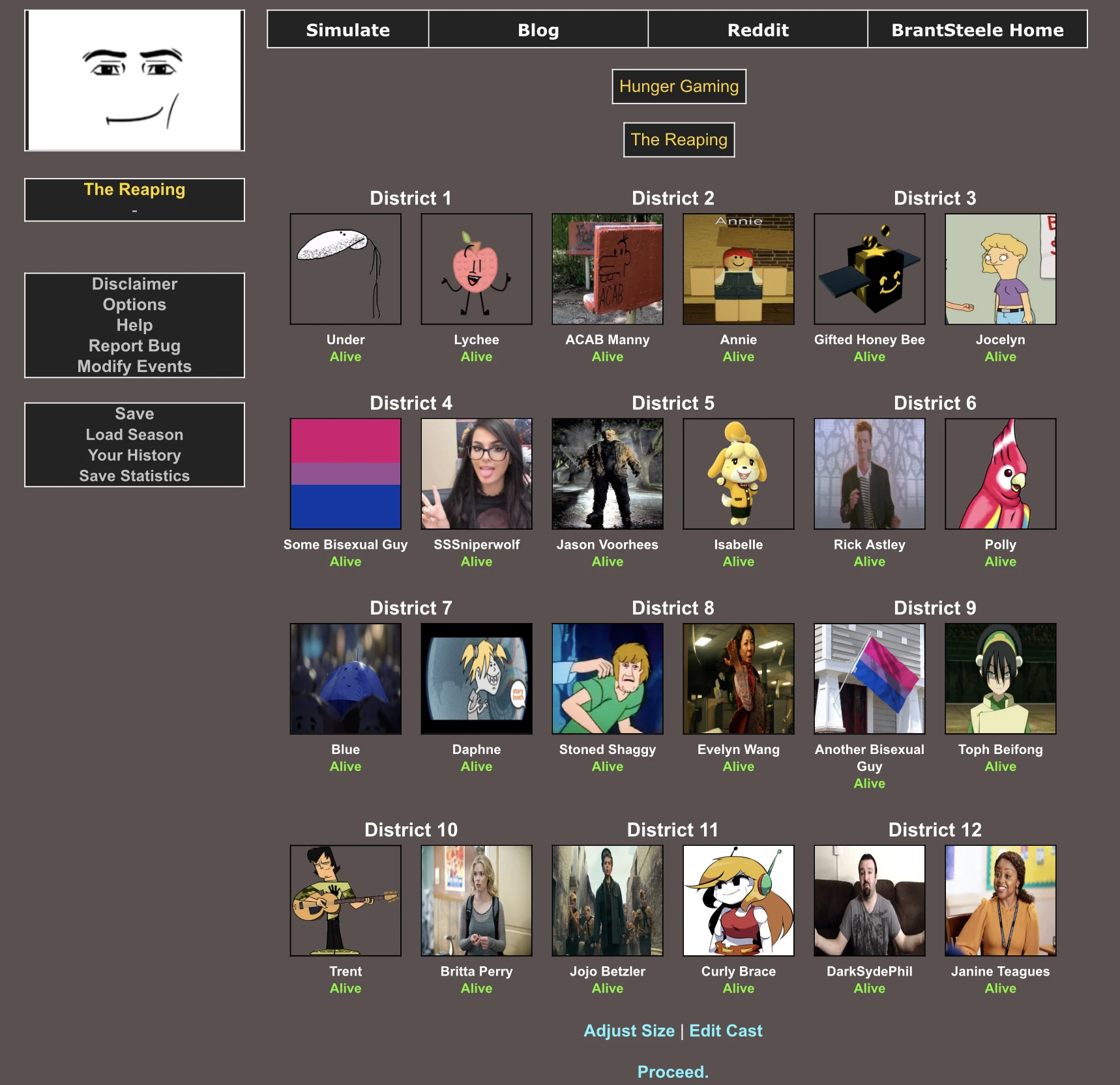 Choose your character | Fandom