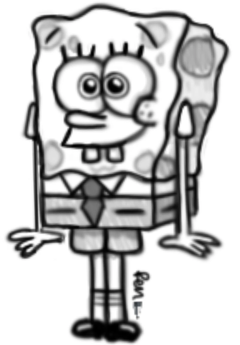 spongebob doodle | Fandom