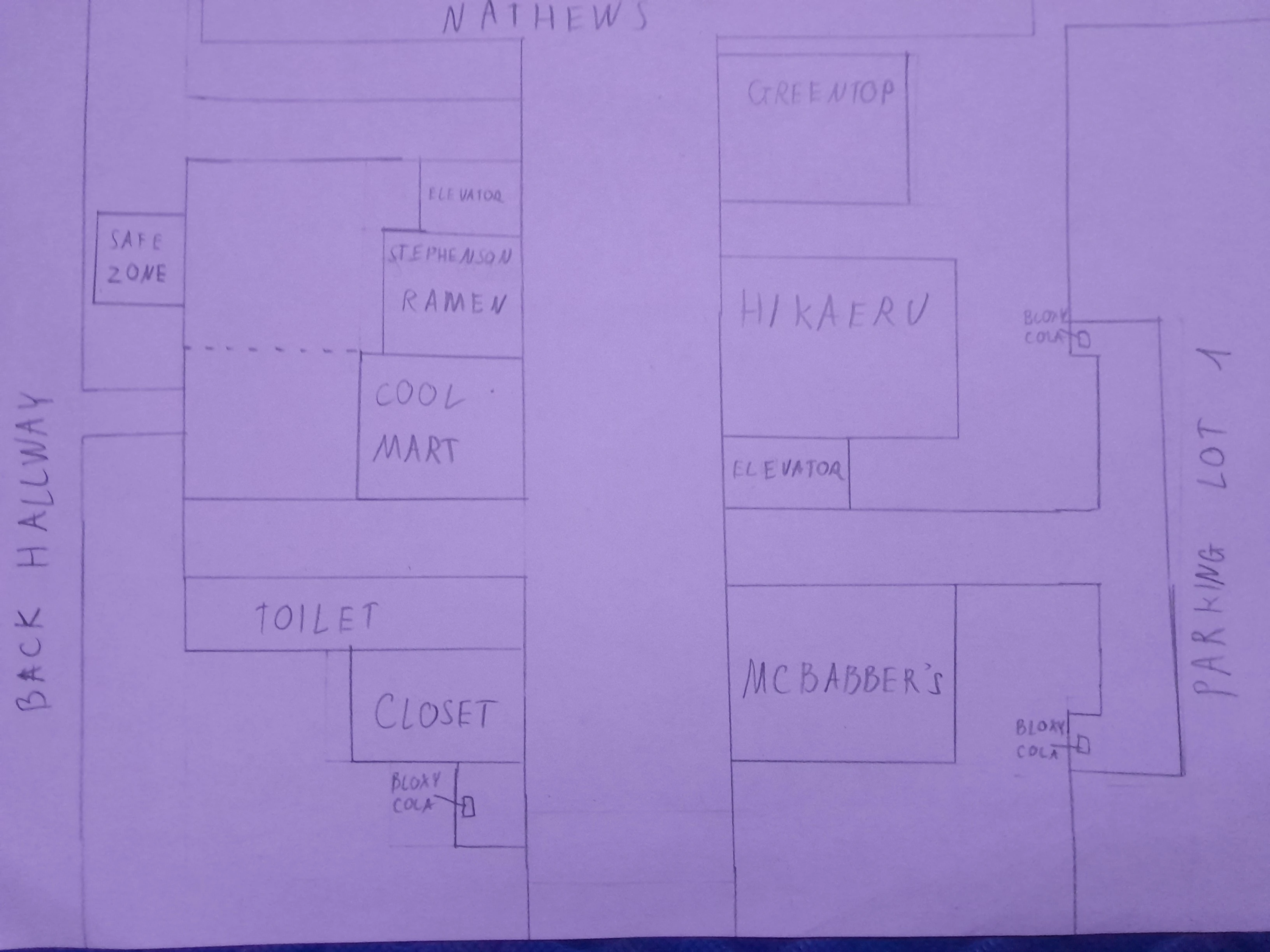 map of shops on the 1st floor of Nico mall | Fandom