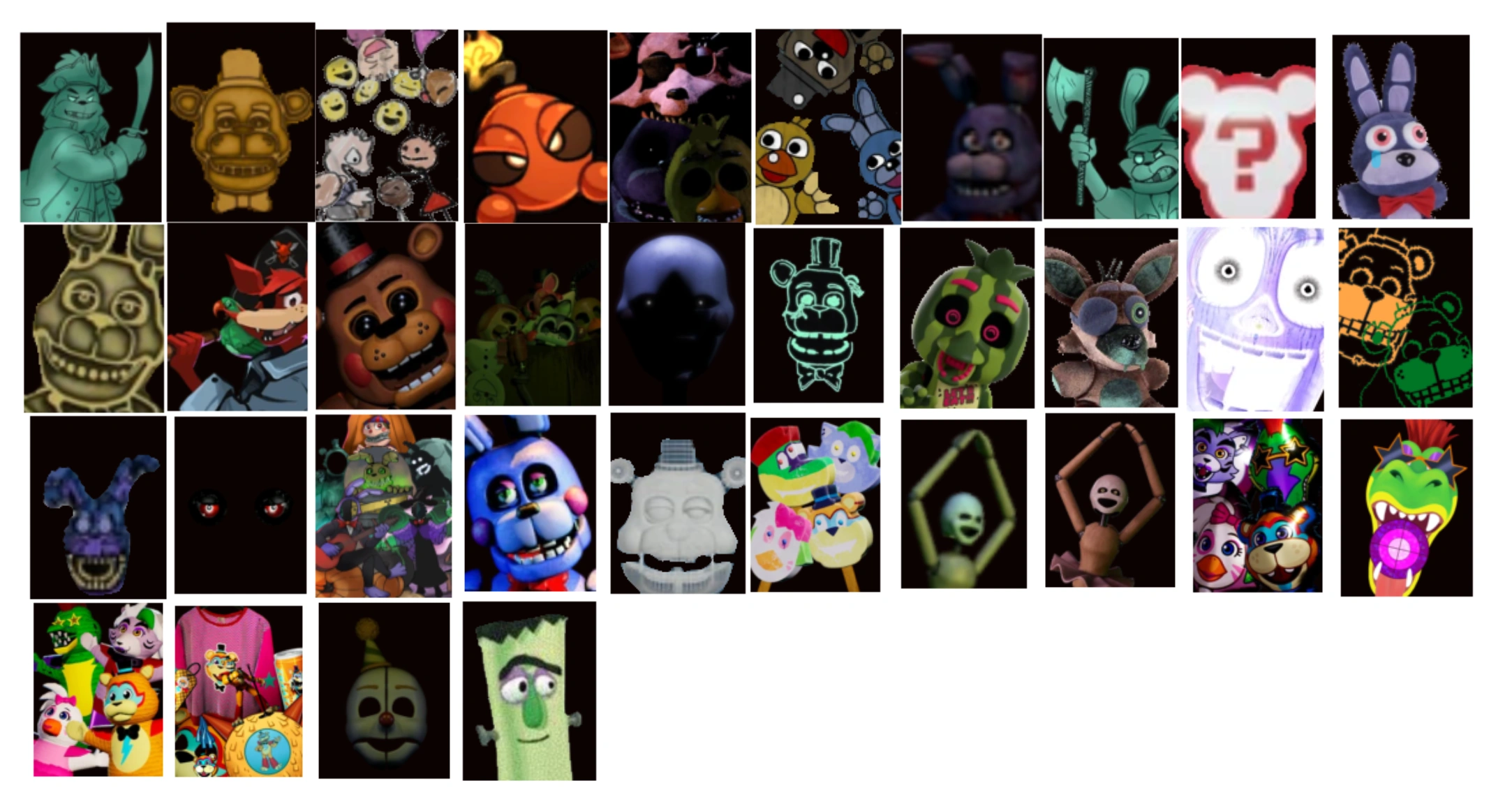 My Ultra Custom Night Character Concepts | Fandom