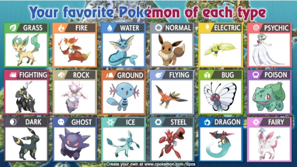 fav pokemon | Fandom