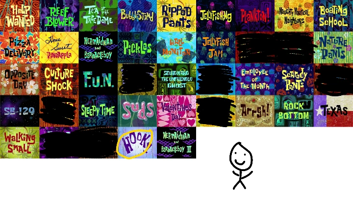 Joe's SpongeBob Season 1 Elimination Game Thing 11 | Fandom