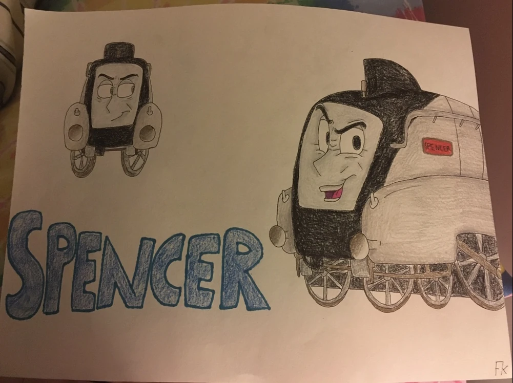 Spencer fan art! | Fandom