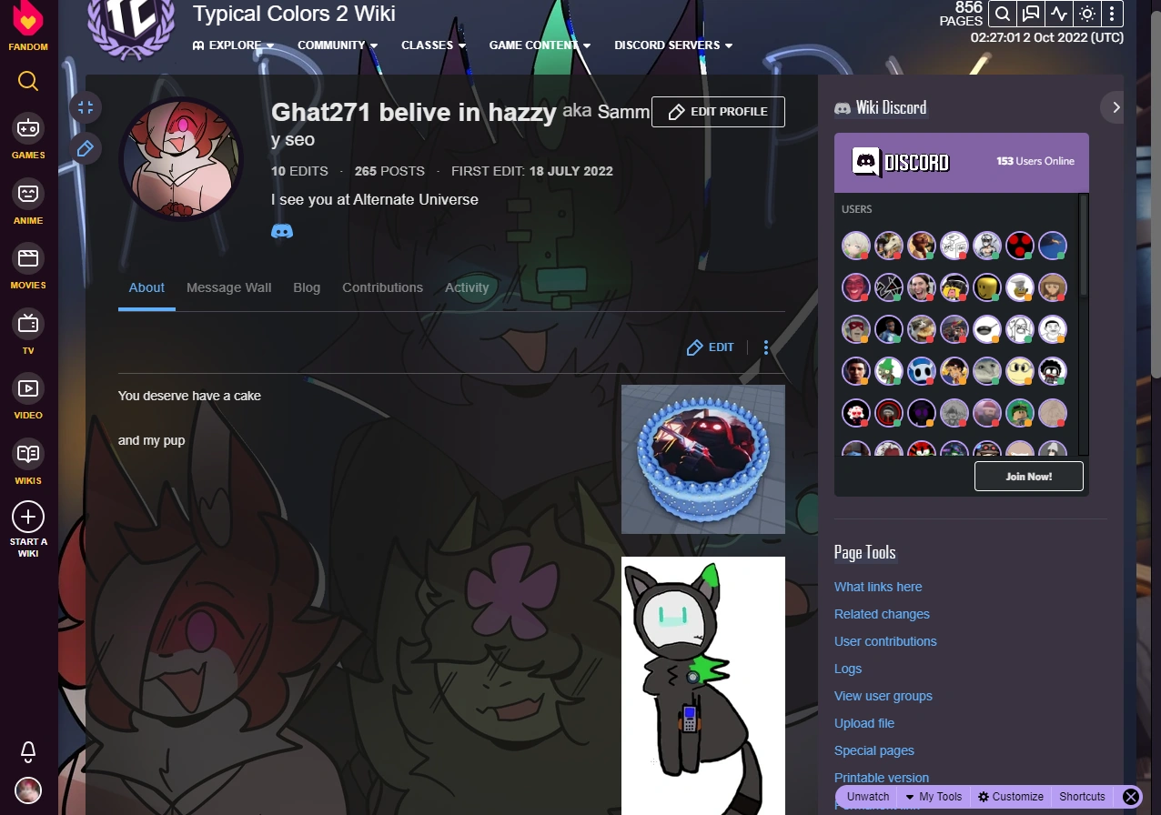 i change my profile backgroud | Fandom