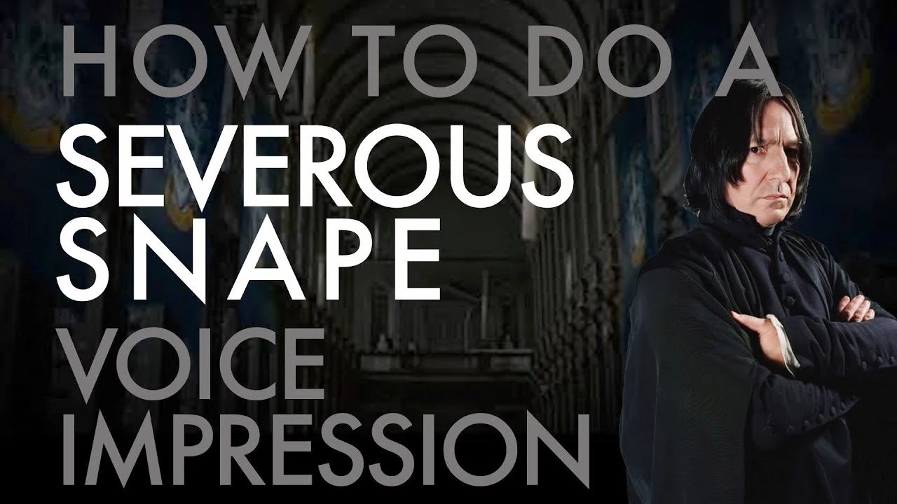 Want to do an impression of Severous Snape? | Fandom