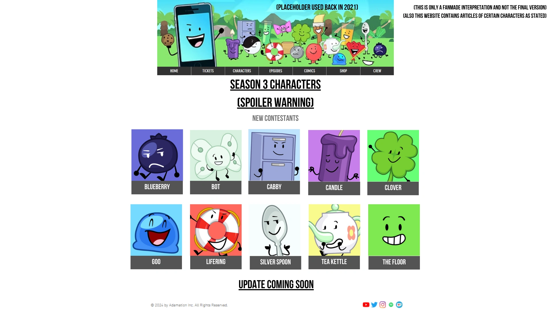 Back again with the II Official Website in 2024, but all the Season 3 ...