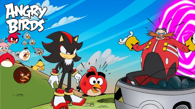 Reminder that Shadow teamed up with the Angry birds | Fandom
