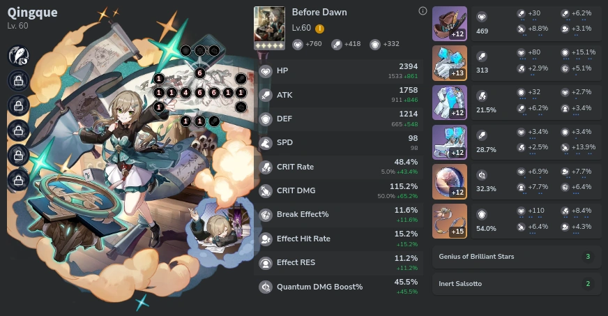 Update on my Qinque build! | Fandom