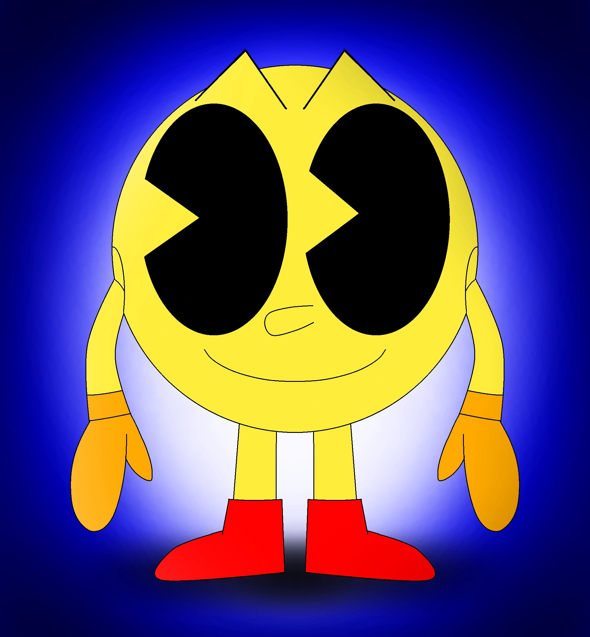 Made A Fanart Of Pac Man | Fandom