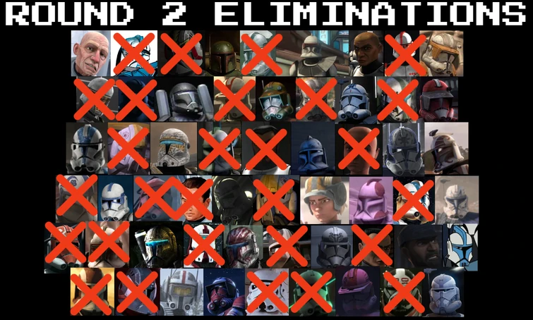Clone Trooper Tournament Round 2 Results | Fandom