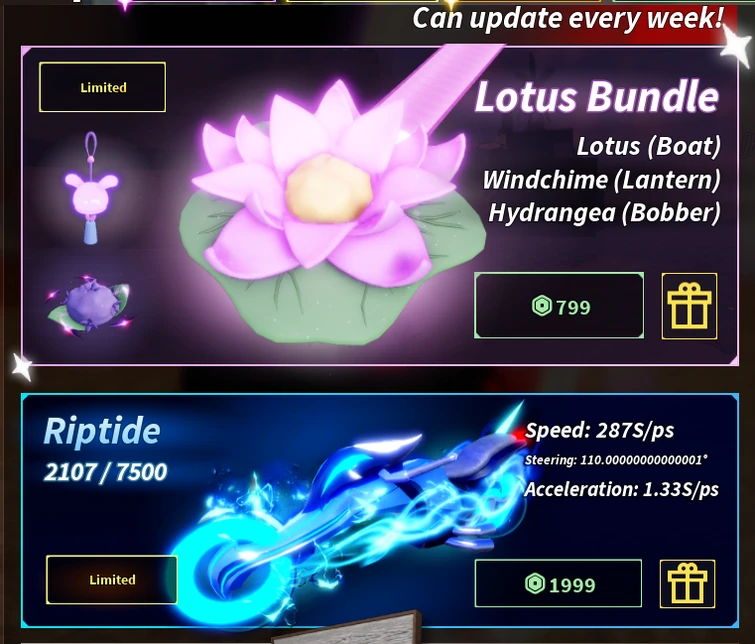 Guys what are the weekly skins/boats? | Fandom