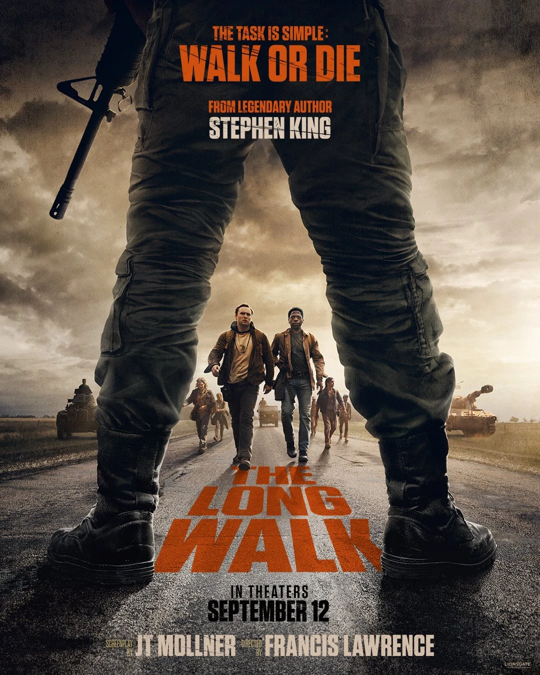 The first poster for the film adaptation of ‘THE LONG WALK’ remakes the ...