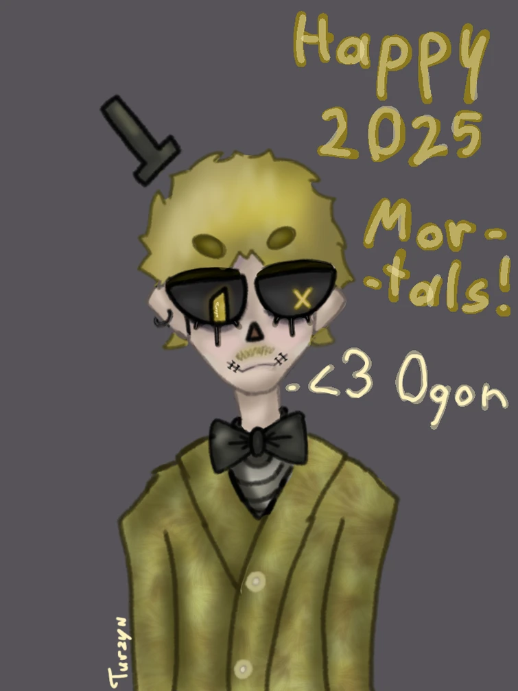 My last drawing in 2024... And its human Bill. | Fandom