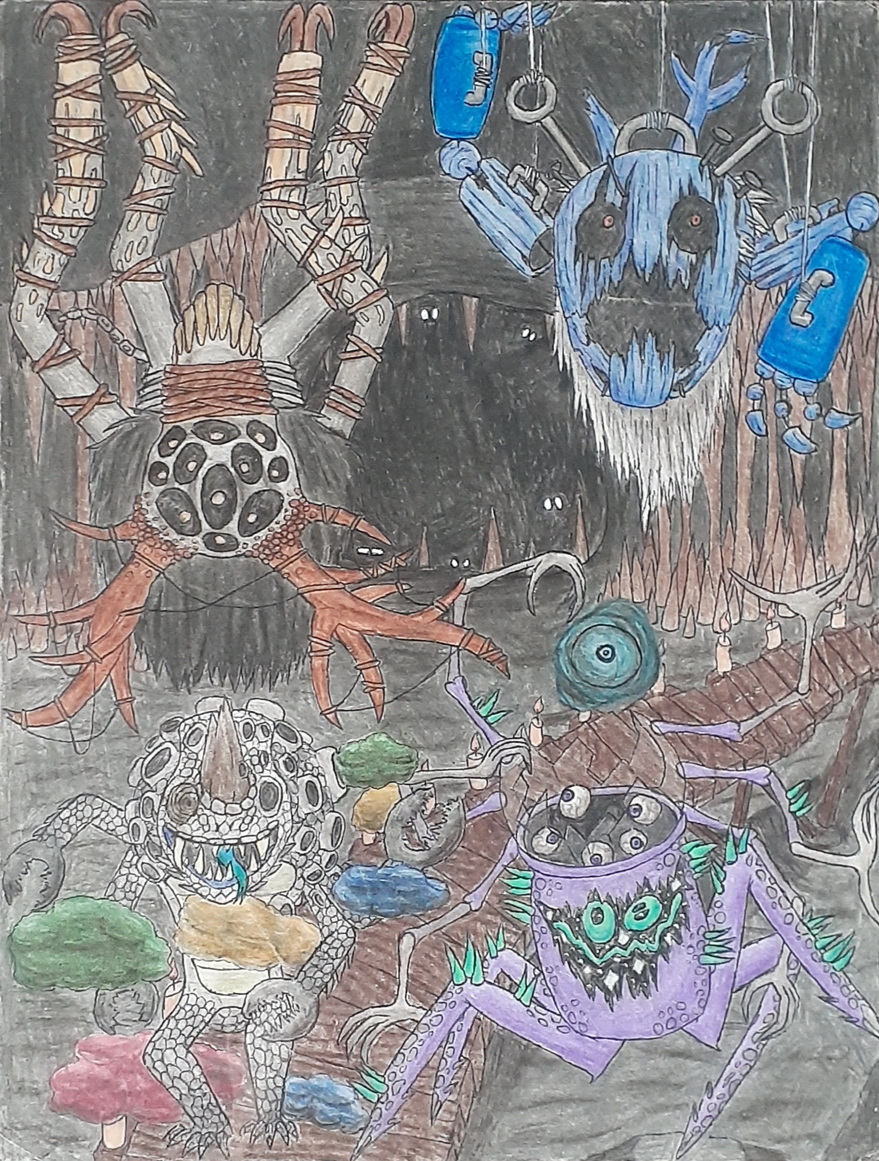 Spooky MSM art :D | Fandom