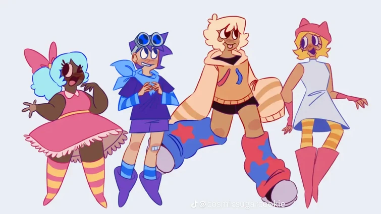 so uh my sister showed me some dandy's world human designs | Fandom